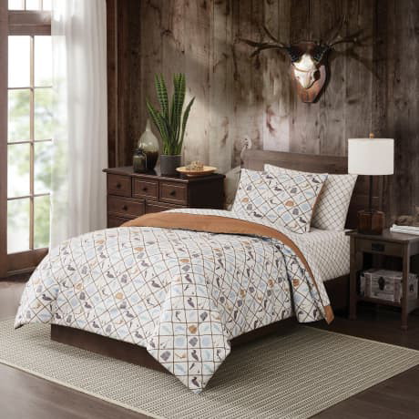 Cedar Creek Bed-In-A-Bag Bedding Set - Fly Fishing Retreat | Bass Pro ...